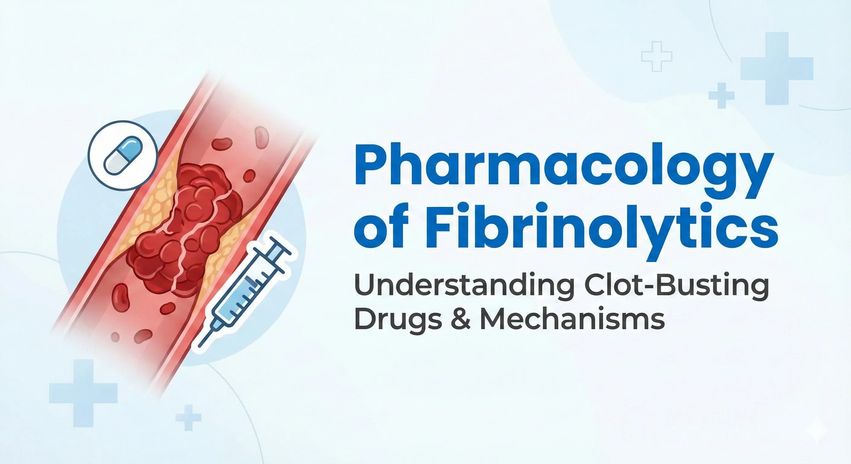 Pharmacology of Fibrinolytics | Pharmacology Mentor